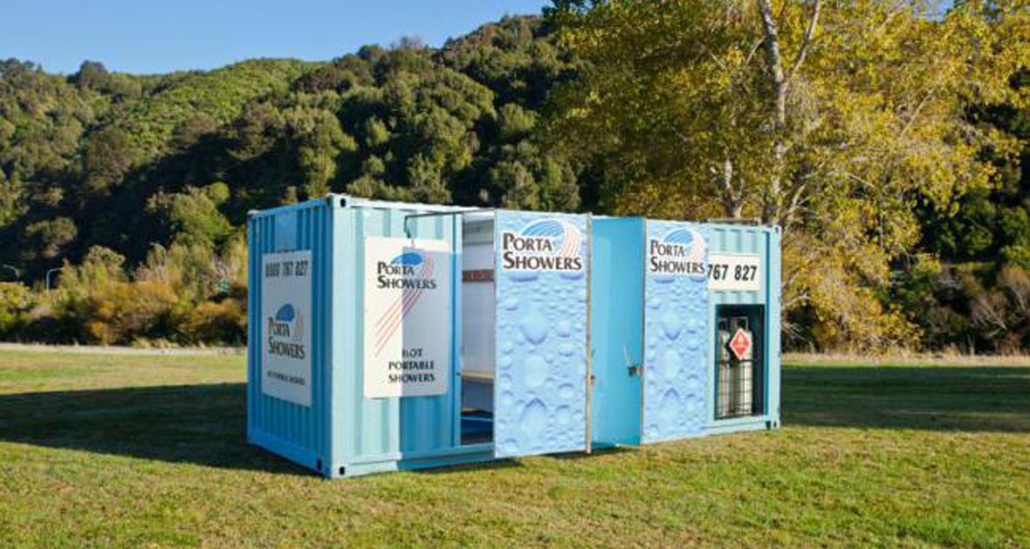 Container Shower Unit NZ, Temporary Shower Blocks Hire, NZ